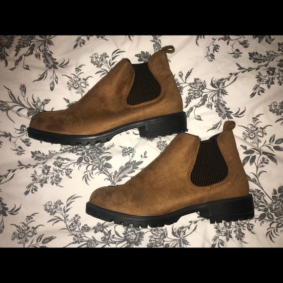Primark | Shoes | Brown Suede Booties | Poshmark